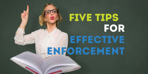 Five Tips for Effective Enforcement of HOA Rules