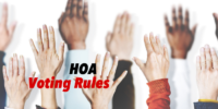 Voting Rules and Processes for HOA Elections