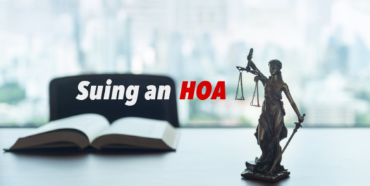 Suing an HOA | Spectrum Association Management