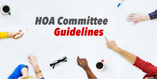 HOA Committee Guidelines | Spectrum Association Management
