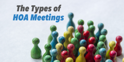 The Types of HOA Meetings | Spectrum Association Management